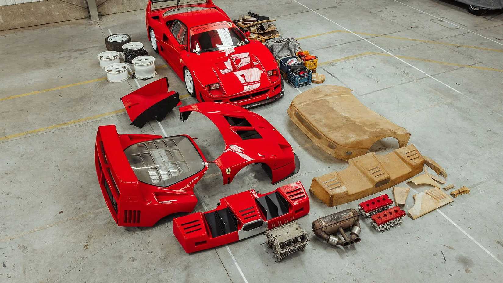 Extremely Rare Ferrari F40 Competizione Could Fetch Upwards Of $2.6 ...