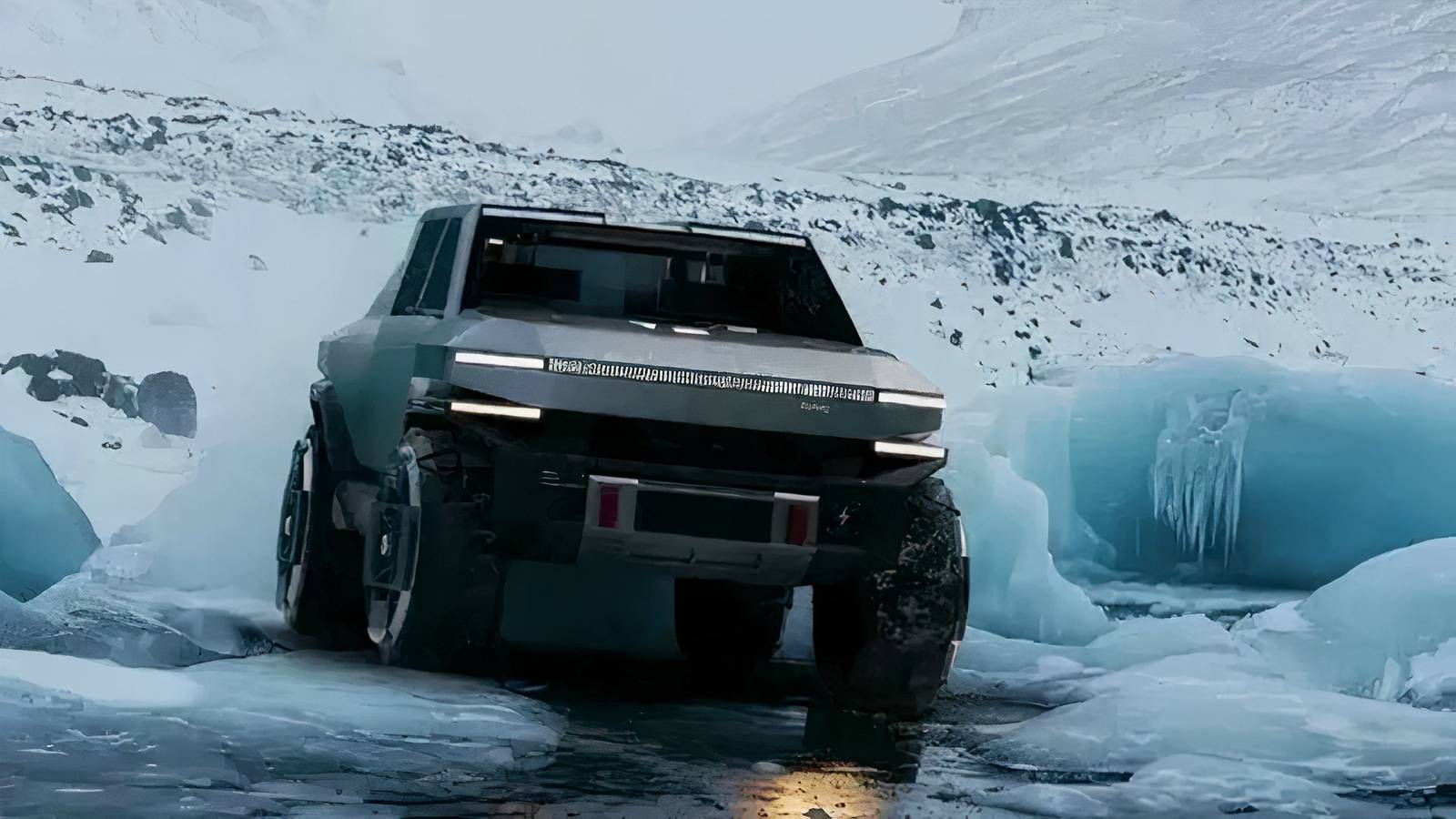 The World's Newest Pickup Looks Like The Lovechild Of A Cybertruck And ...