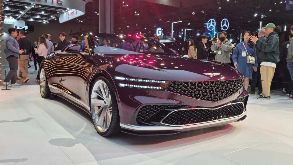 Genesis X Gran Coupe Concept and X Gran Convertible Concept Images ...