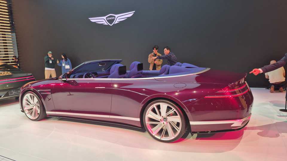Genesis X Gran Coupe Concept and X Gran Convertible Concept Images ...
