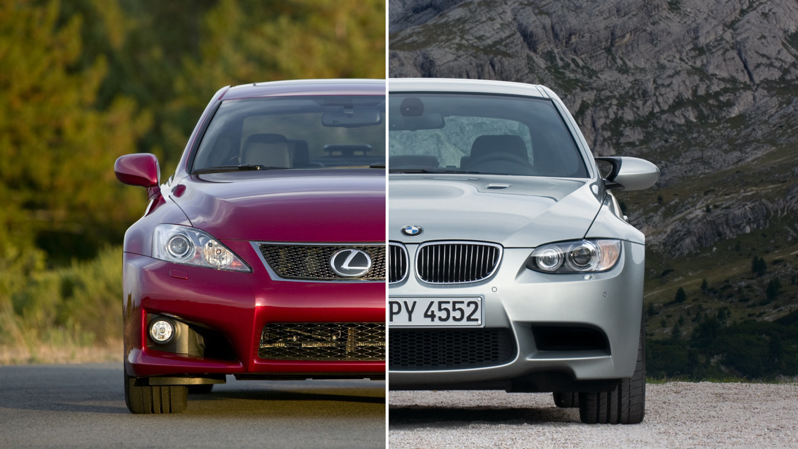 Used V8 Sports Sedan Comparison: E90 M3 Vs. Lexus IS F