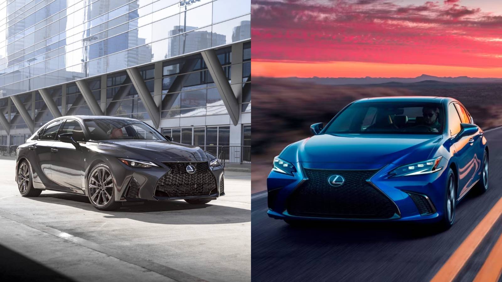 Lexus IS versus ES: What are the differences?