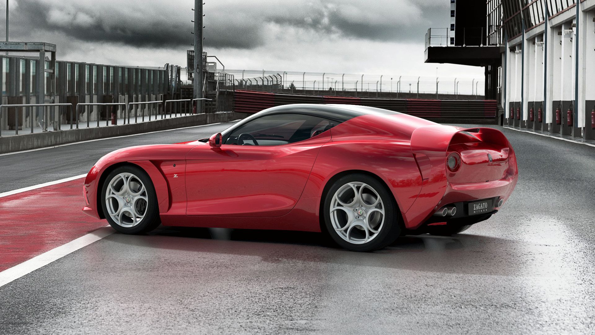 Zagato "Fixed" The Alfa Romeo 8C Competizione For One Wealthy Customer