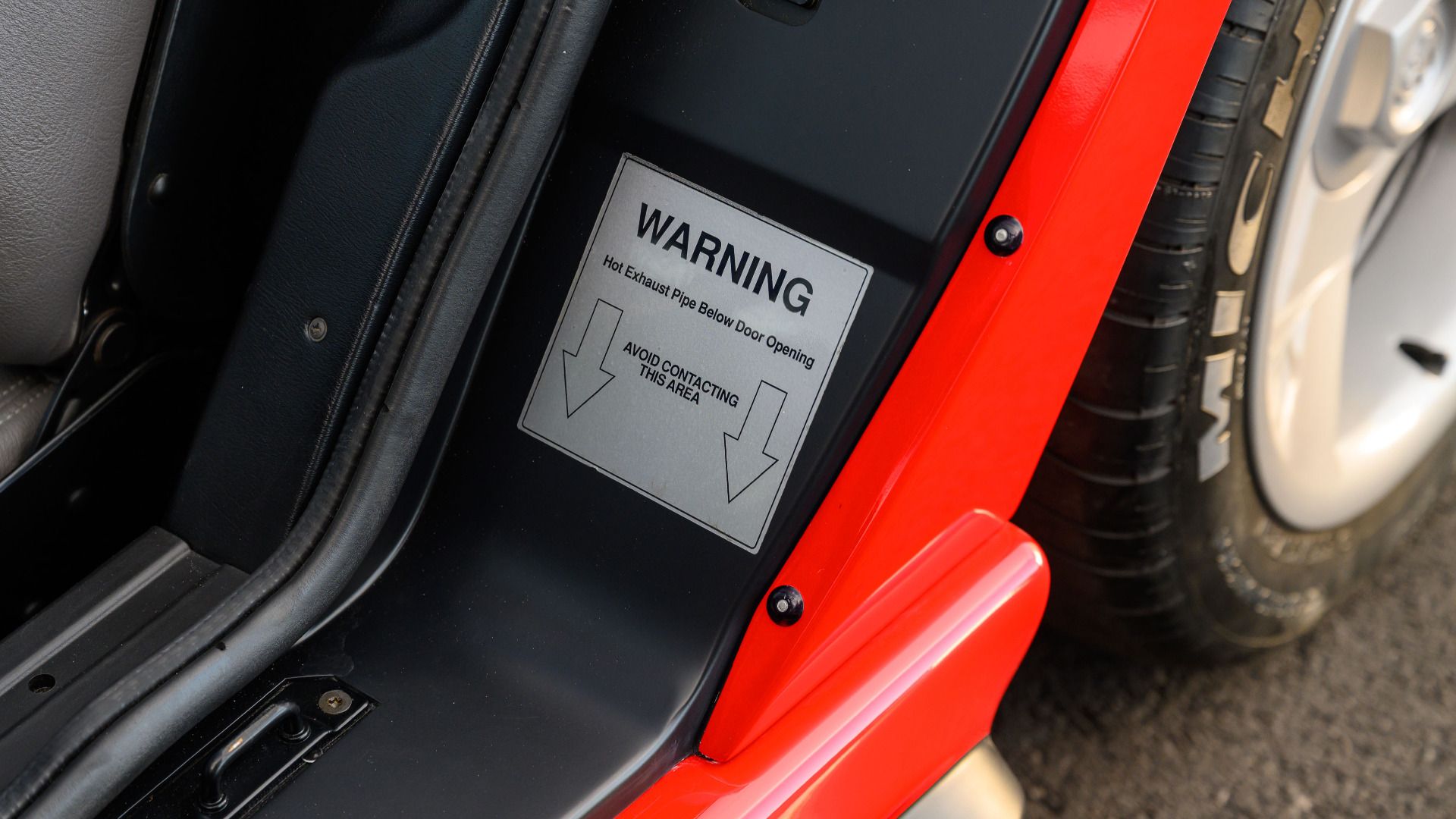 1992 Dodge Viper Window Sticker