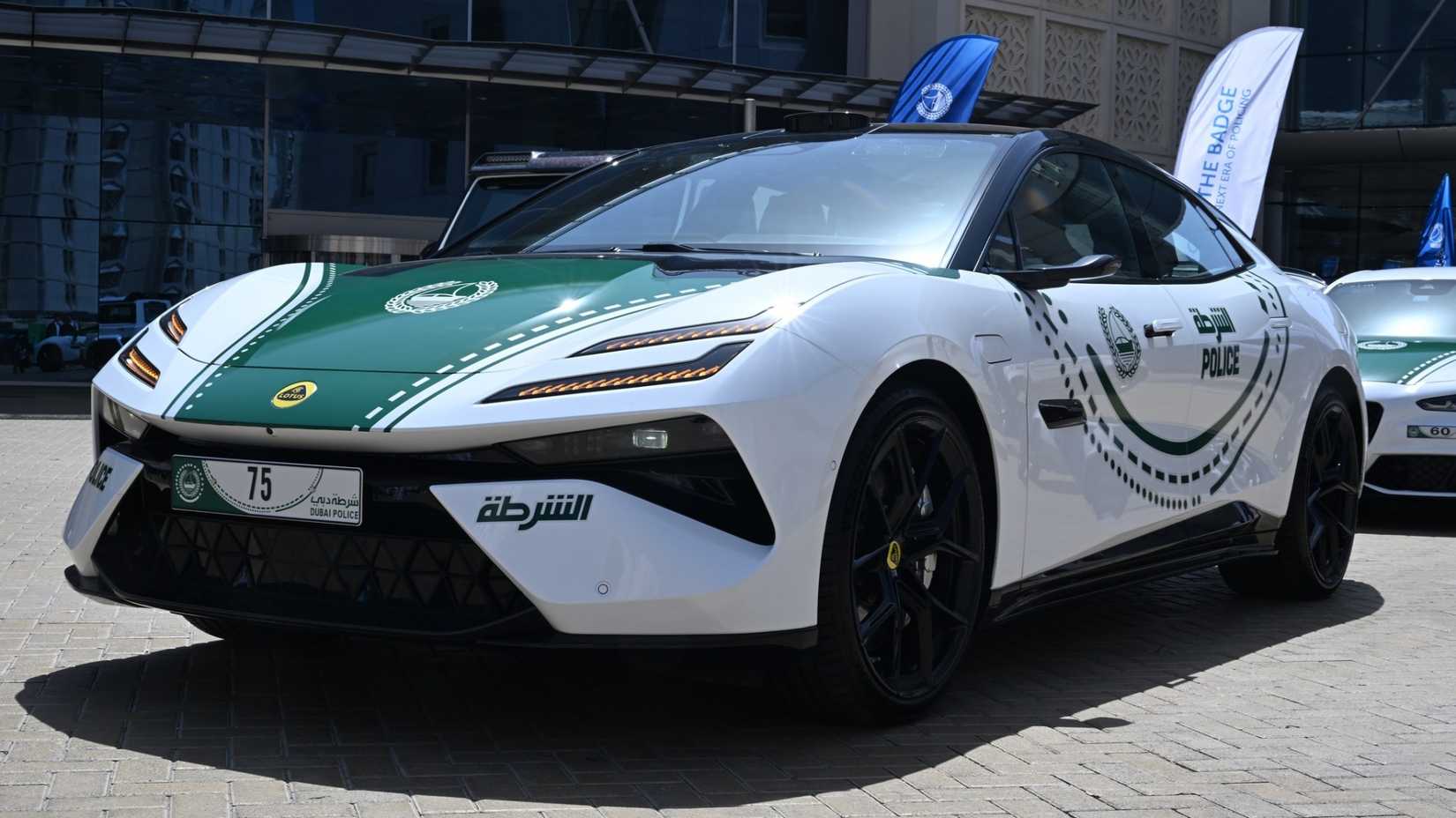 The Dubai Police Add A Lotus Emeya EV To The Fleet