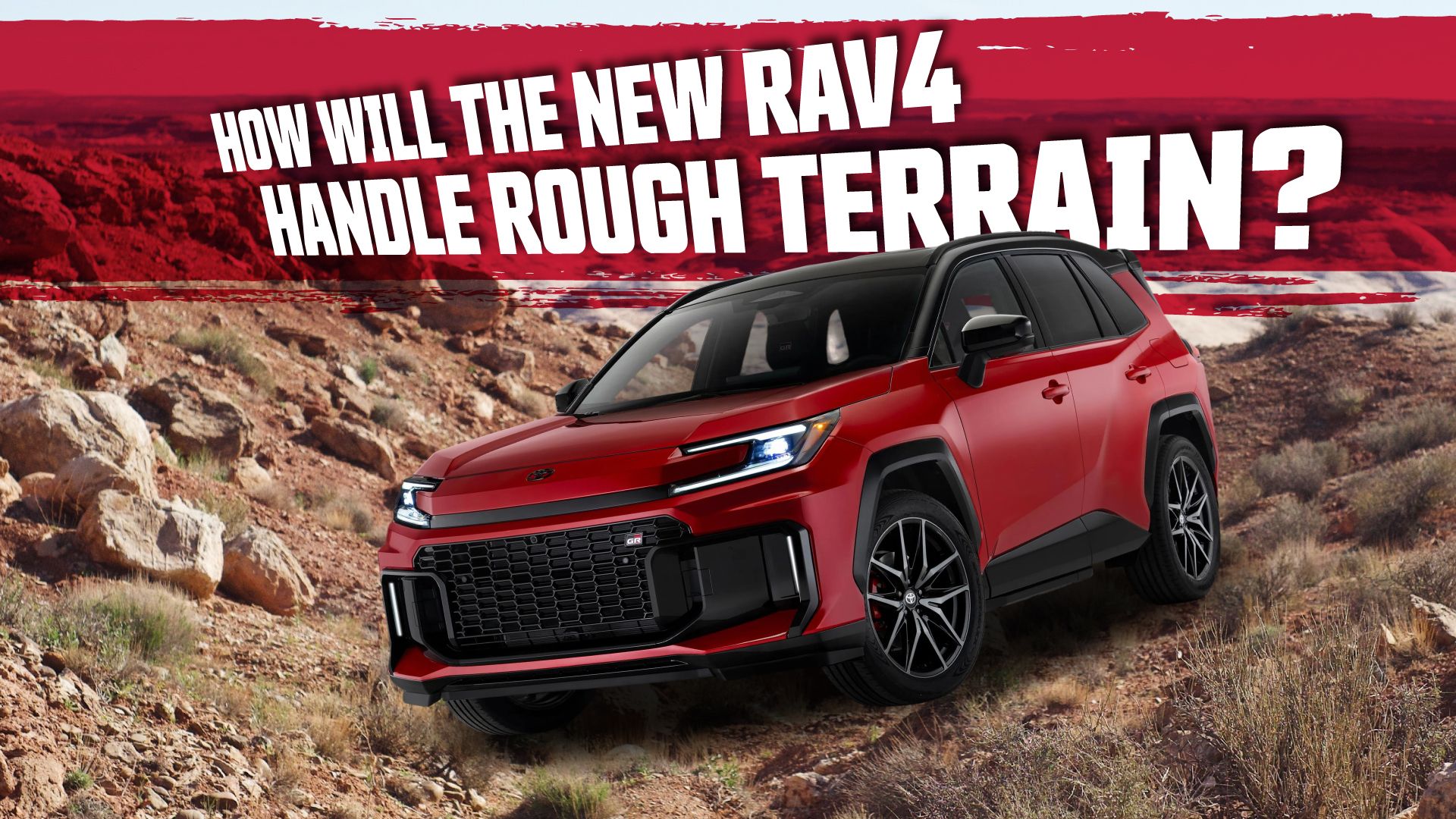 How Will The New FWD Toyota Hybrid RAV4 Handle Rough Terrain?