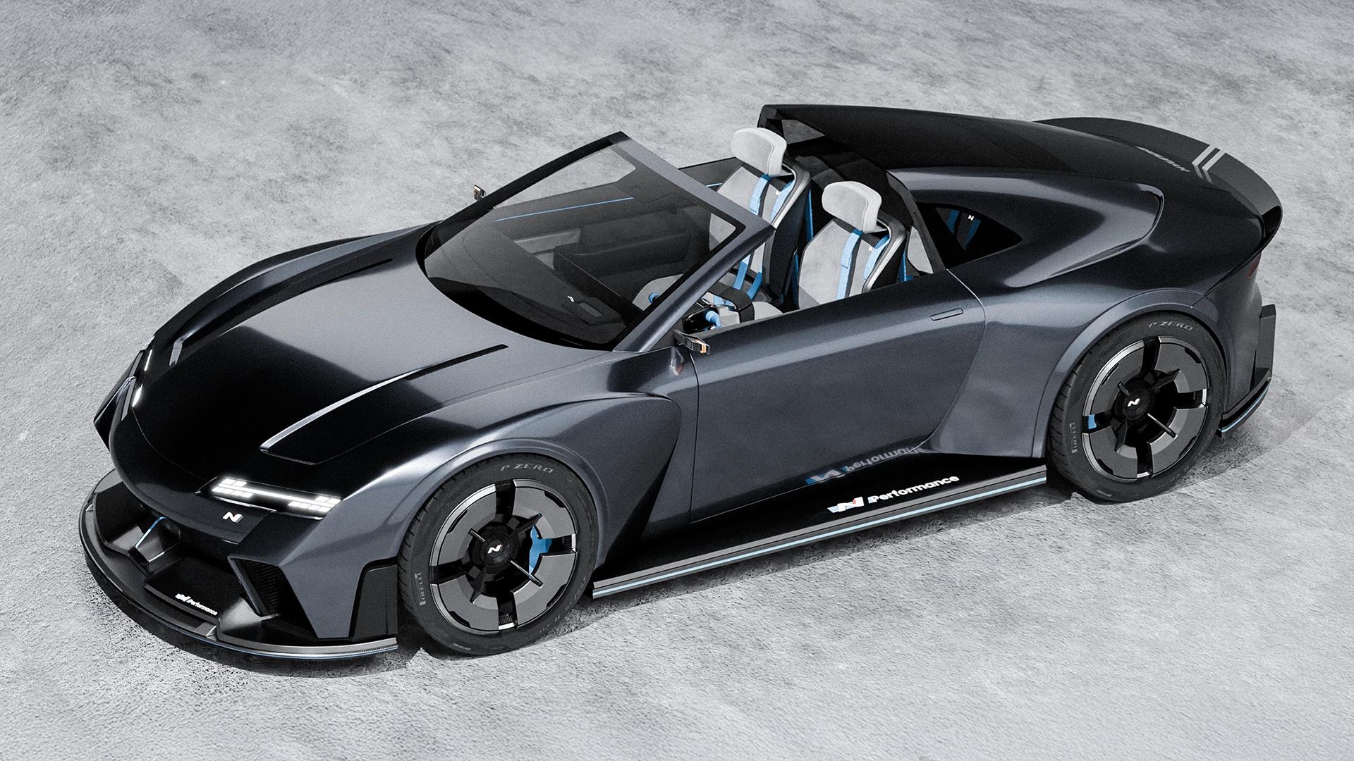 This Is The Ioniq N Roadster Hyundai Is Too Scared To Make