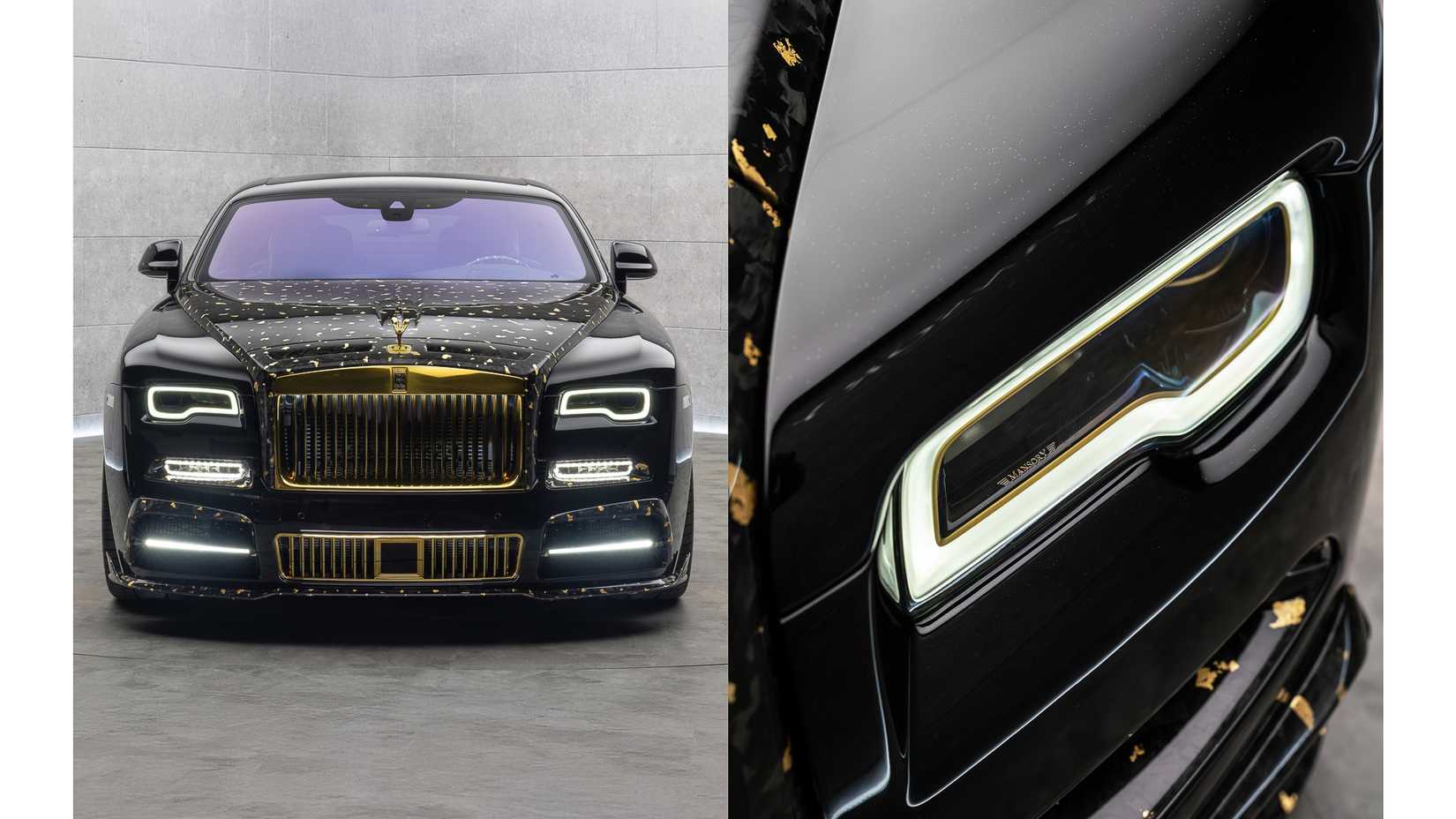 Mansory Vomits Real Gold All Over A Rolls-Royce Wraith