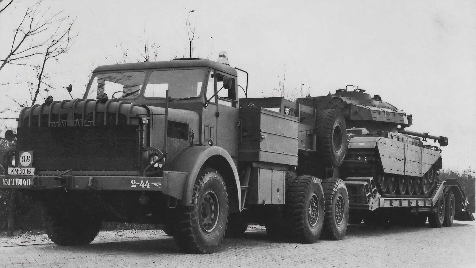 The 18-Liter V8 Created By Chopping Four Cylinders Off A V12 Tank Engine