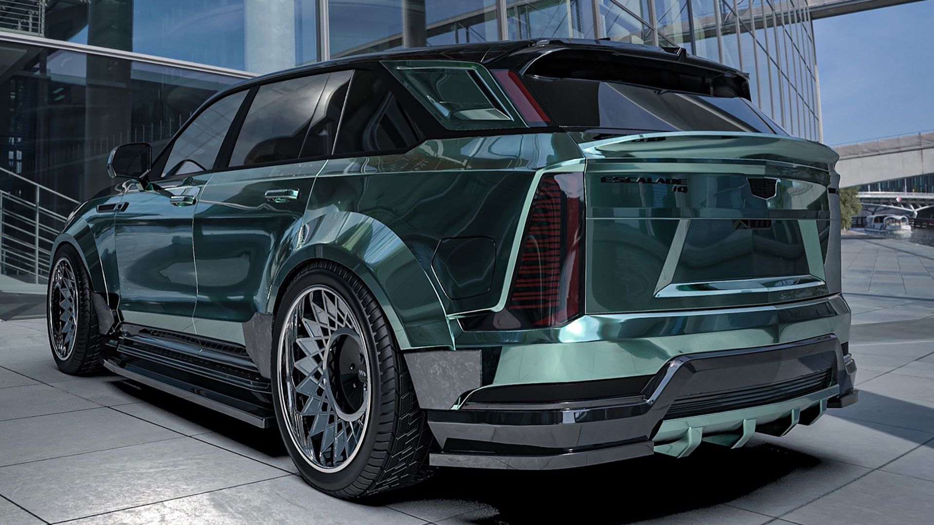 Escalade On Custom Paint Job Custom Cars: 9 Dreams Of An Escalade