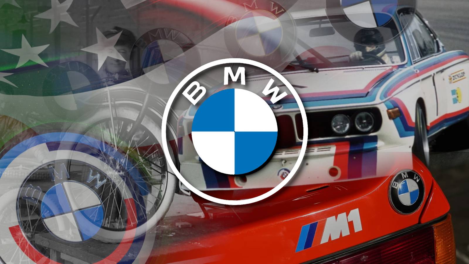 The History Behind BMW's Iconic Logo And M Tricolor Stripes