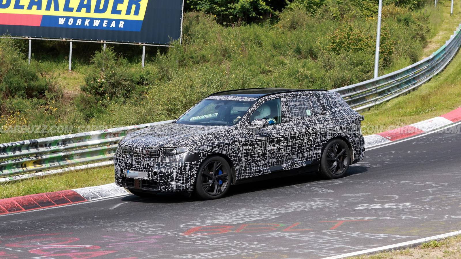 New BMW X5 Neue Klasse Prototype Spied Testing At The Nurburgring