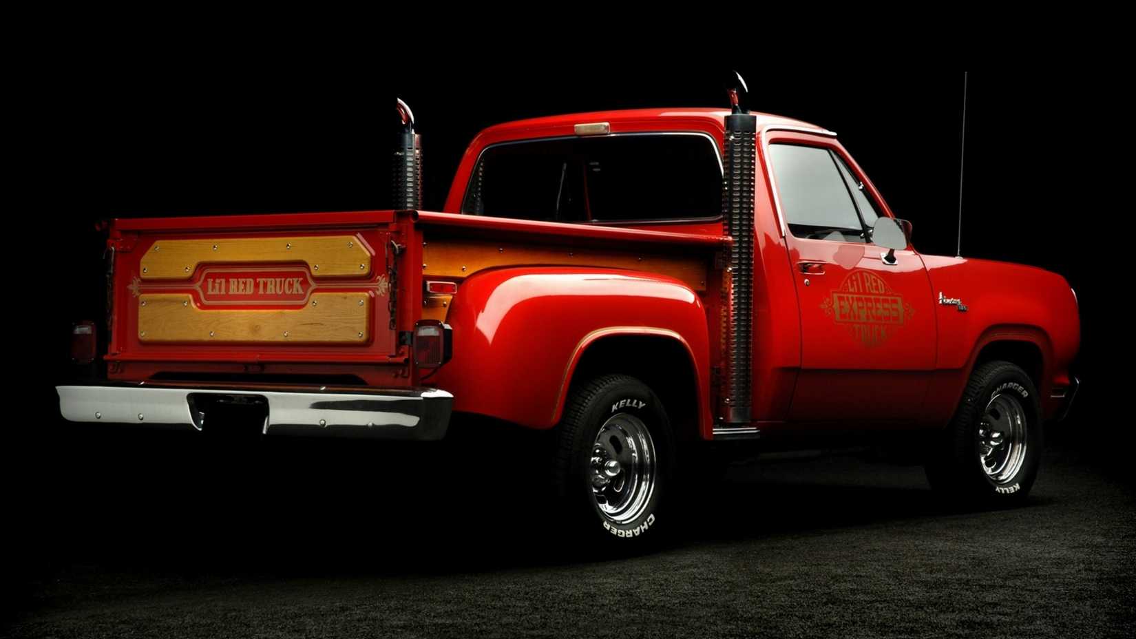 1978 Dodge Li L Red Express The Truck That Outran Corvettes