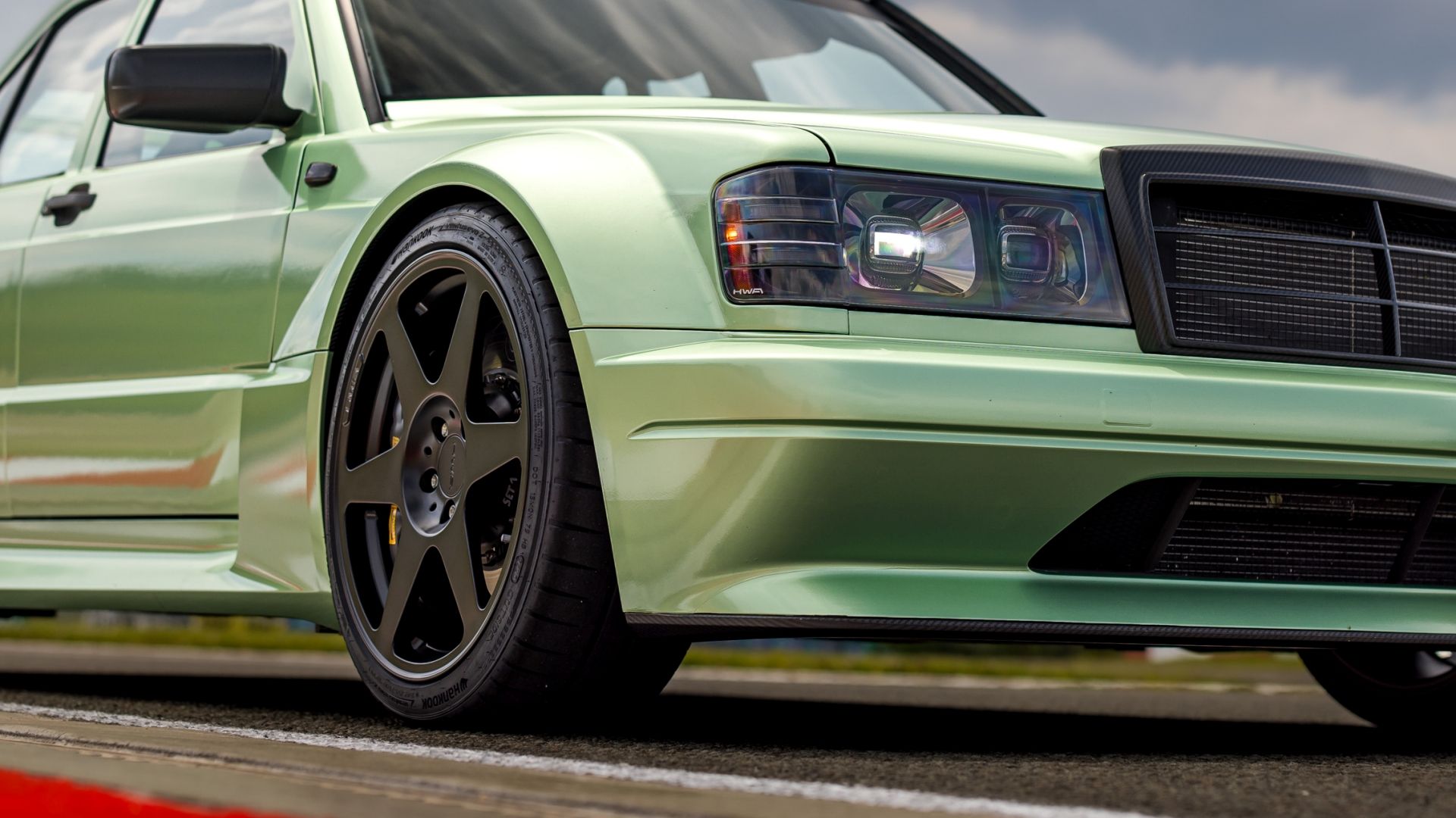 HWA's Mercedes 190E Restomod Is Doing What Singer Never Would