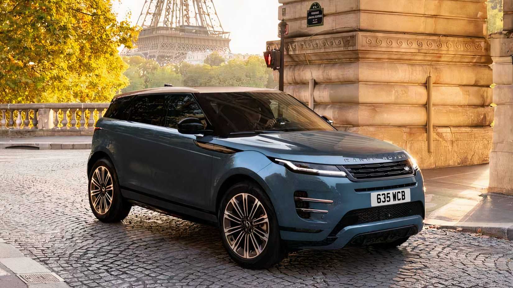 The Range Rover Evoque May Go Electric And Hybrid In 2027