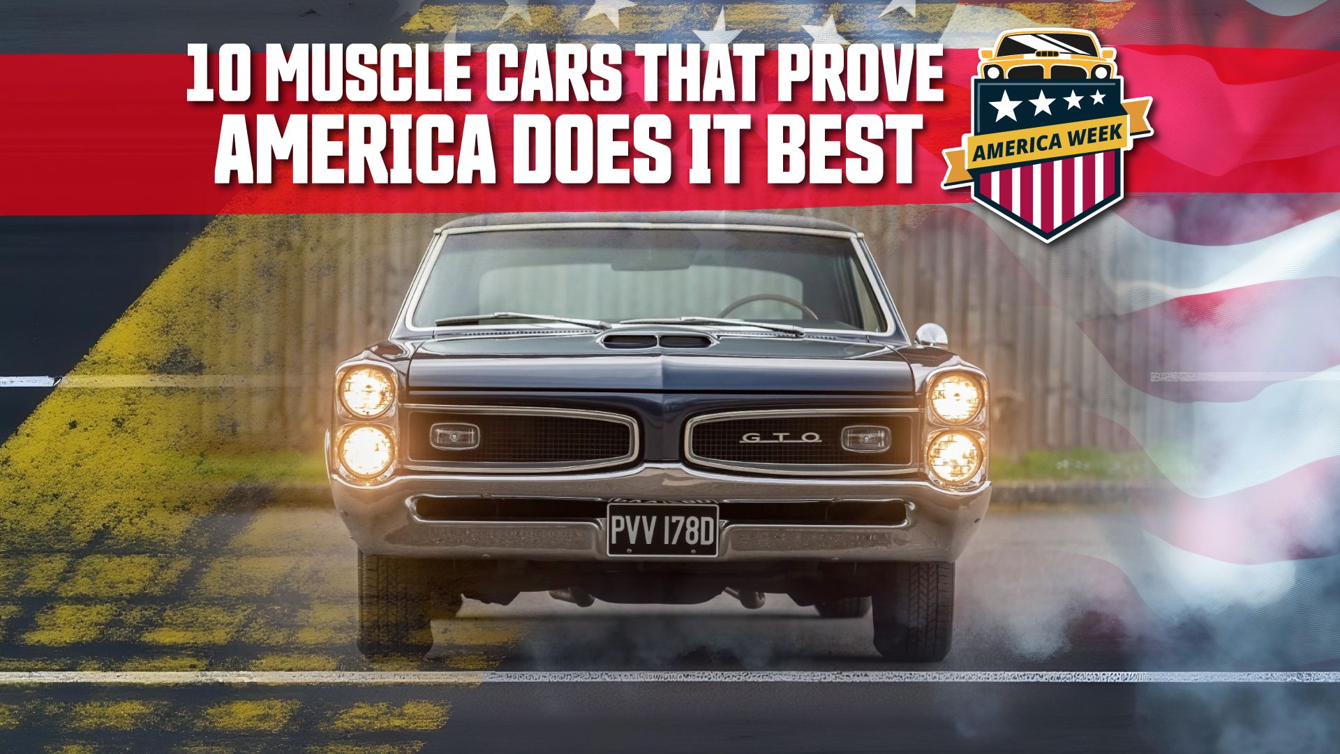 10 Muscle Cars That Prove America Can Build High-Powered Machines