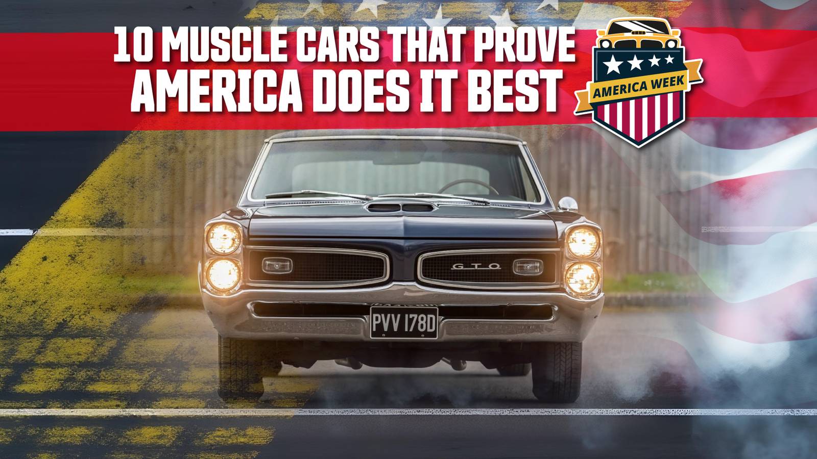 10 Muscle Cars That Prove America Can Build High-Powered Machines