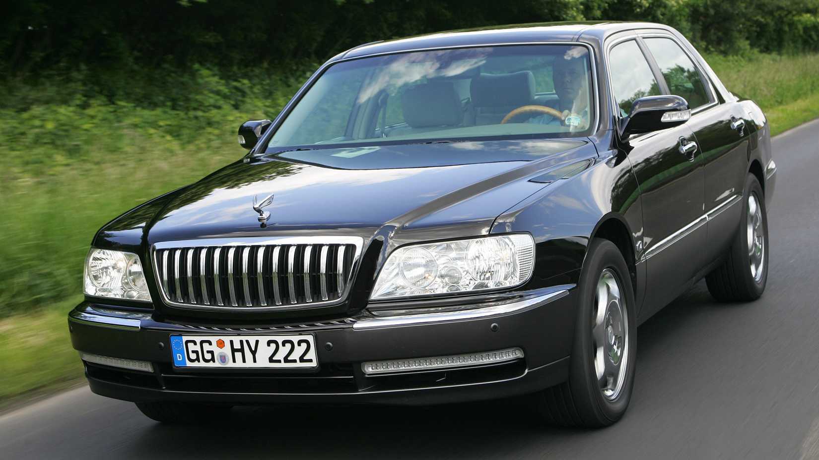 The Hyundai Centennial Was An Early Attempt At A Flagship Sedan From ...
