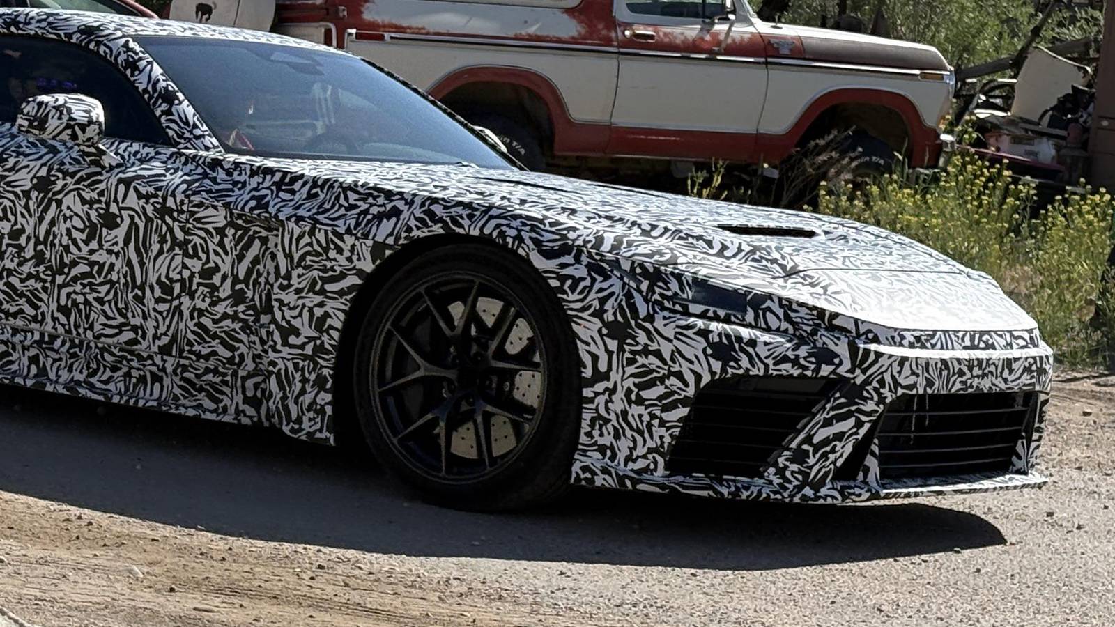 New Lexus LFR Supercar Prototype Spied Testing In Plain Sight.