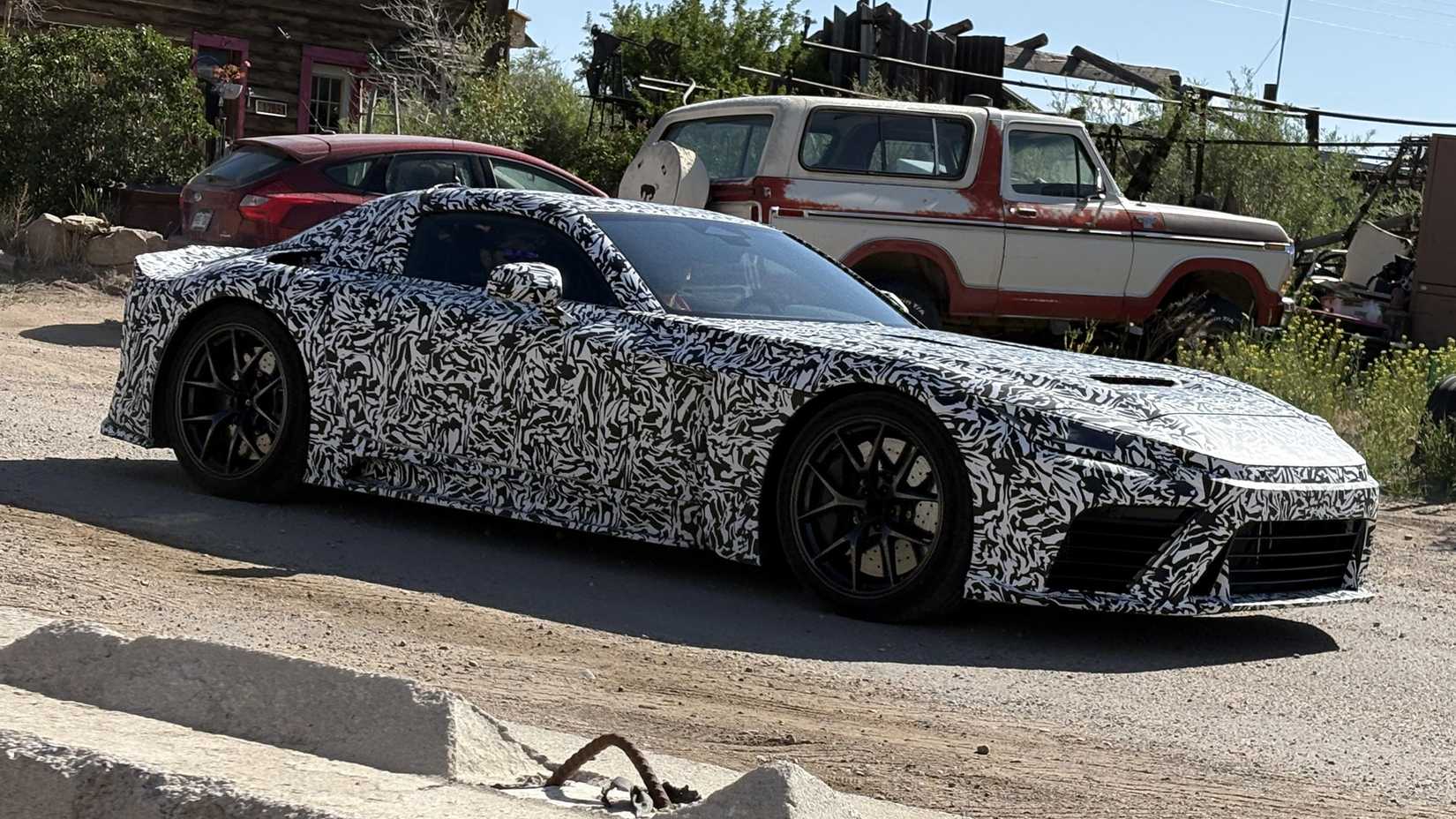 Toyota GT Concept Interior Spied At Goodwood, Previews New Lexus LFR