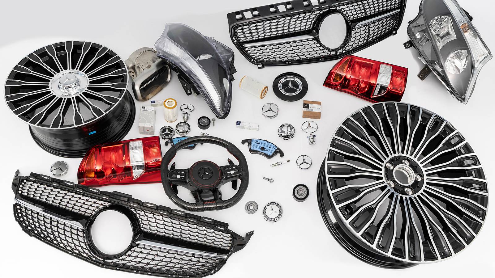 Mercedes-Benz Seized 1.6 Million Fake Parts Last year