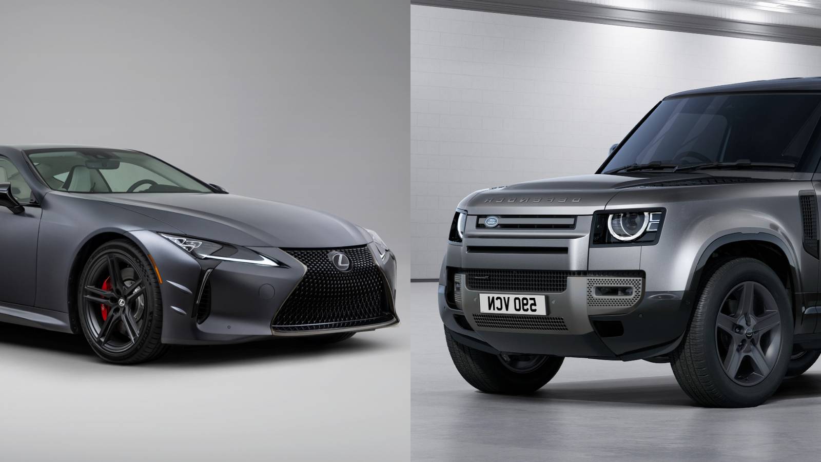 The Land Rover Defender And Lexus LC A Will Be V8-Only For 2026