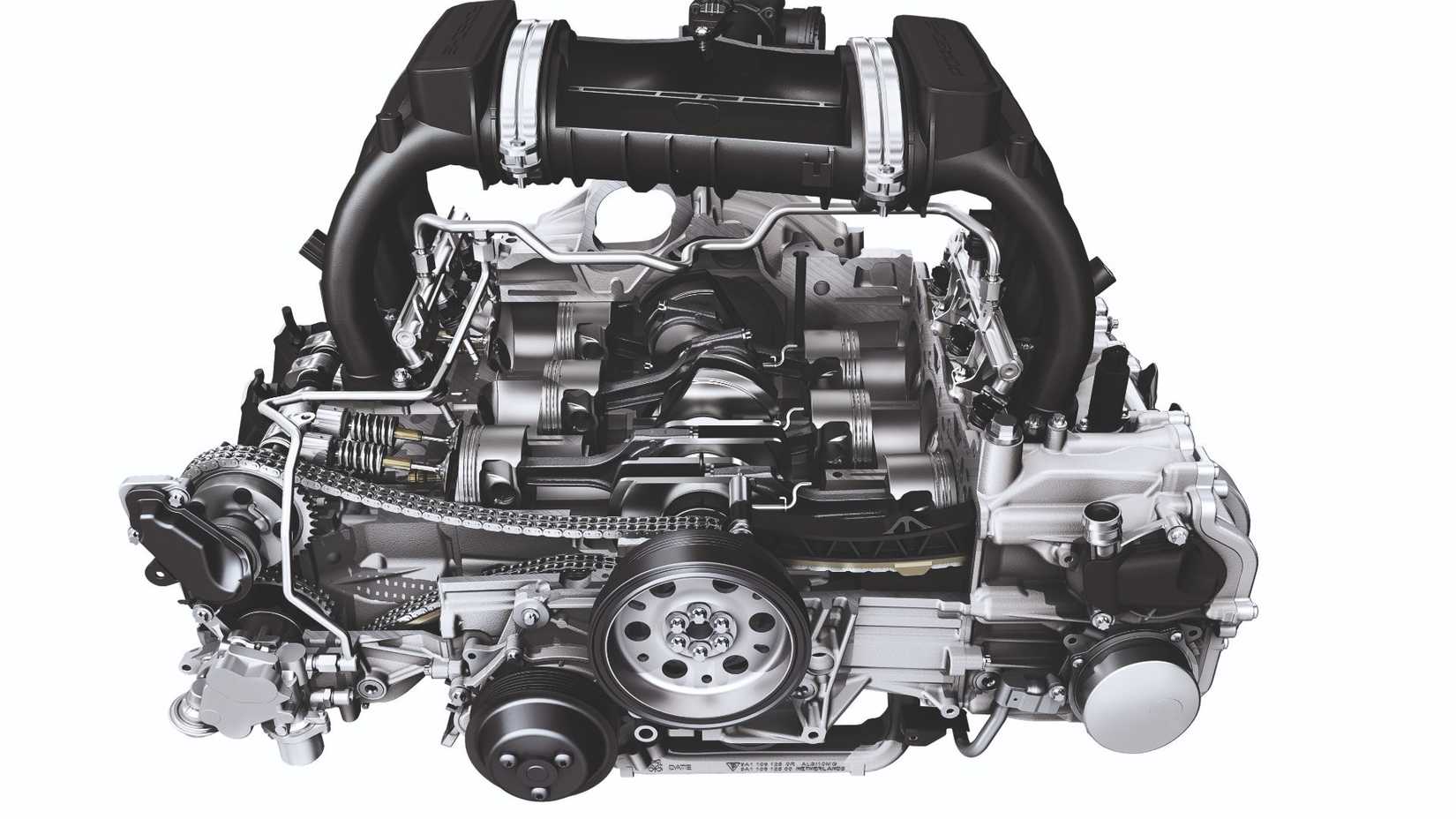 The New 911 Turbo Houses The Most Powerful Production Flat-6 Engine Of ...