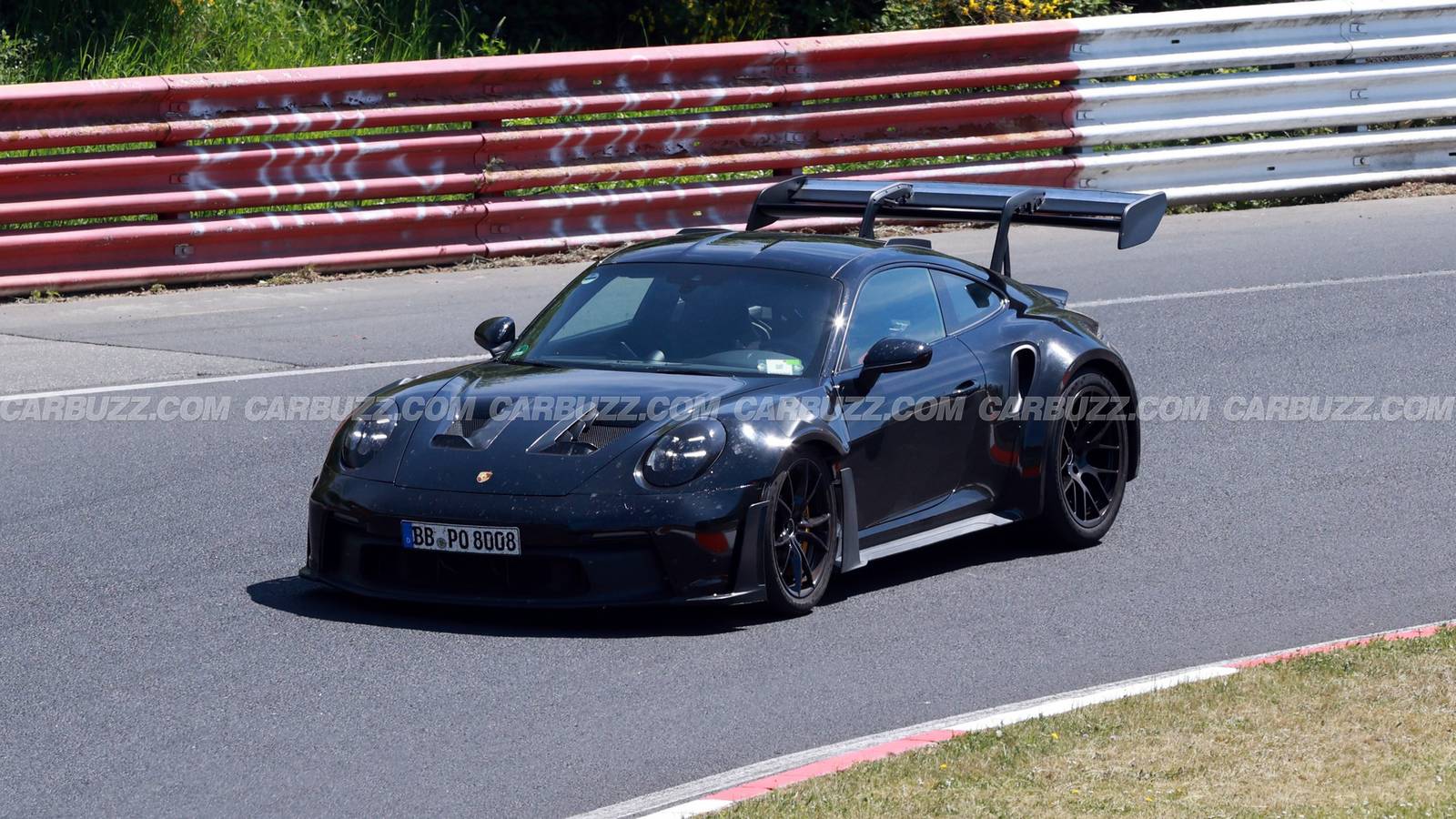 Porsche 911 GT2 RS Spotted Testing On Nurburgring