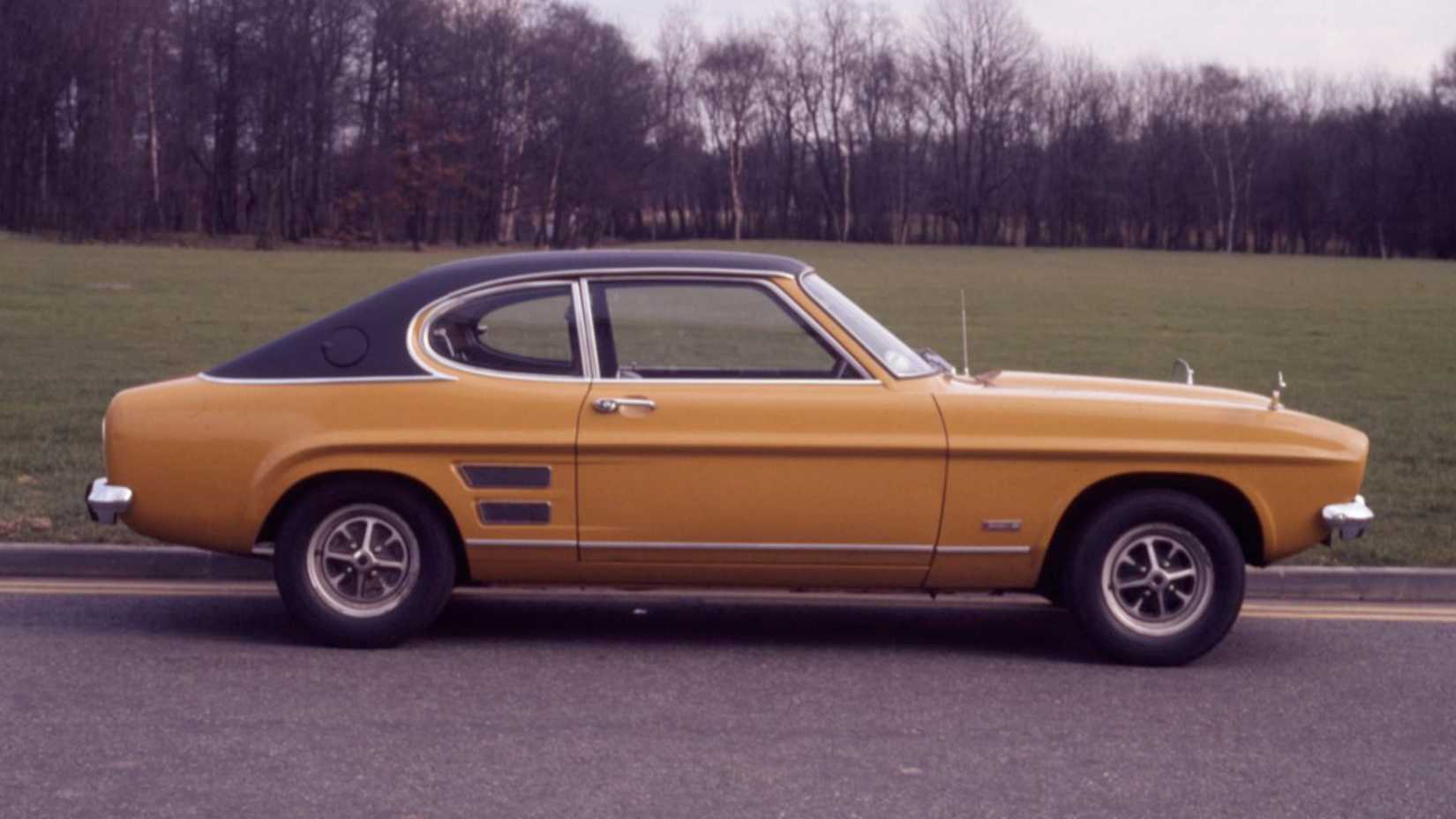 The Ford Capri Was A Gorgeous Coupe Available With A V4 Engine
