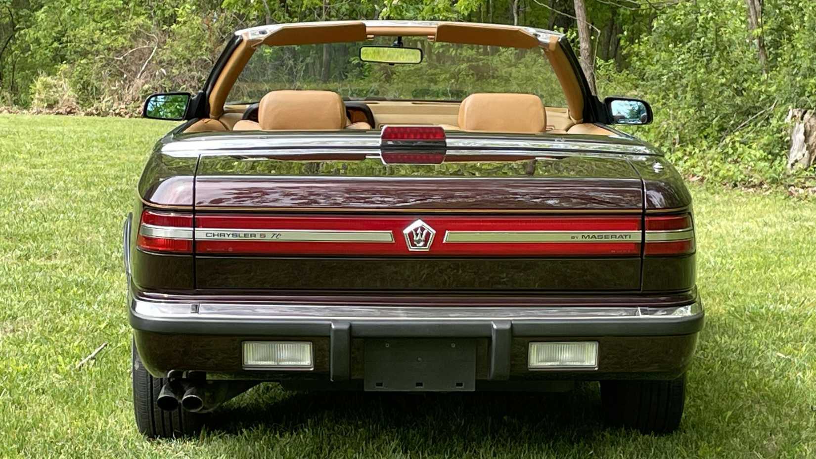 The Chrysler TC By Maserati Was An Intriguing Example Of American ...