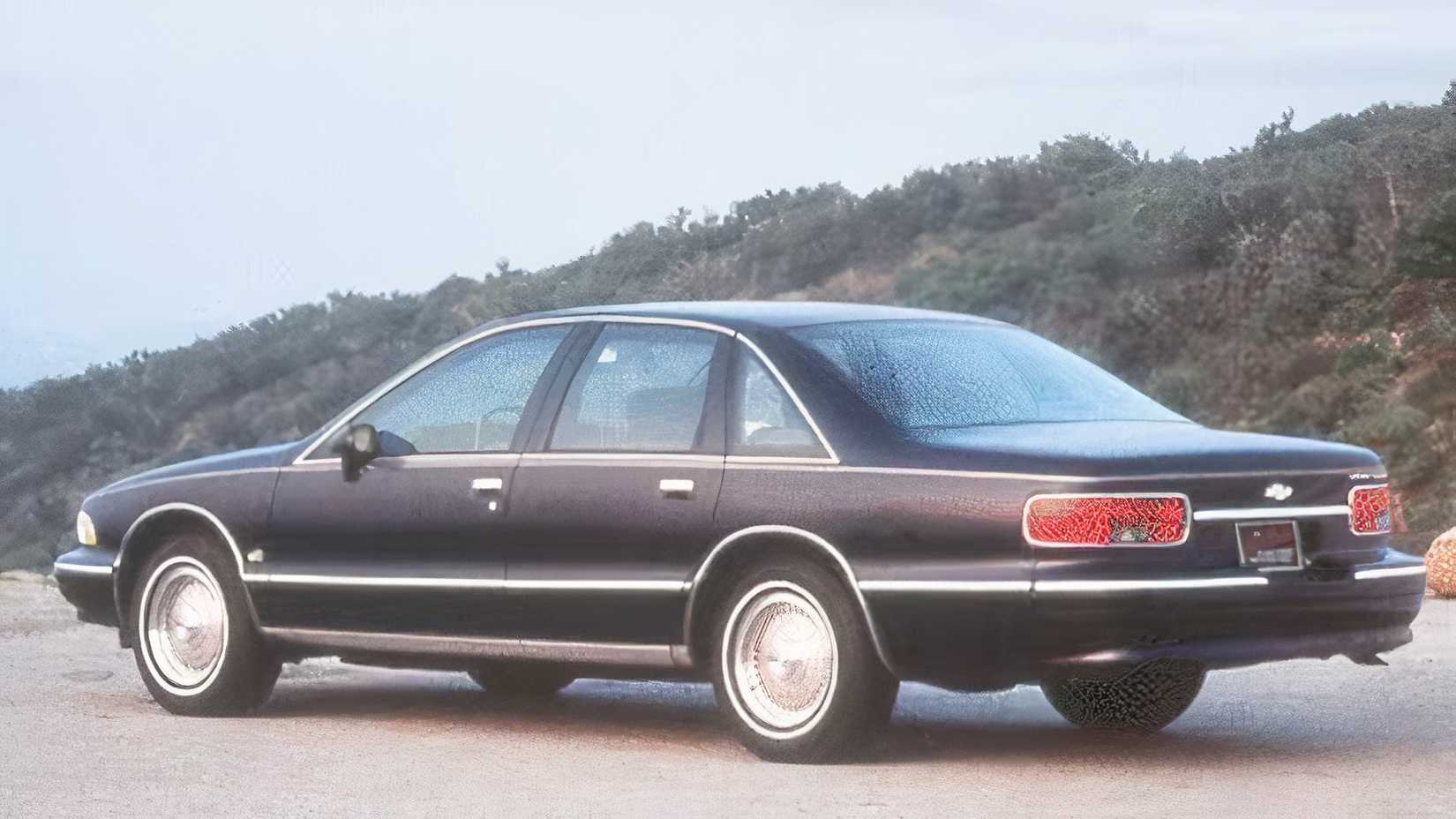 The 1994-1996 Chevrolet Caprice Packs A Corvette Engine Into A Family Sedan
