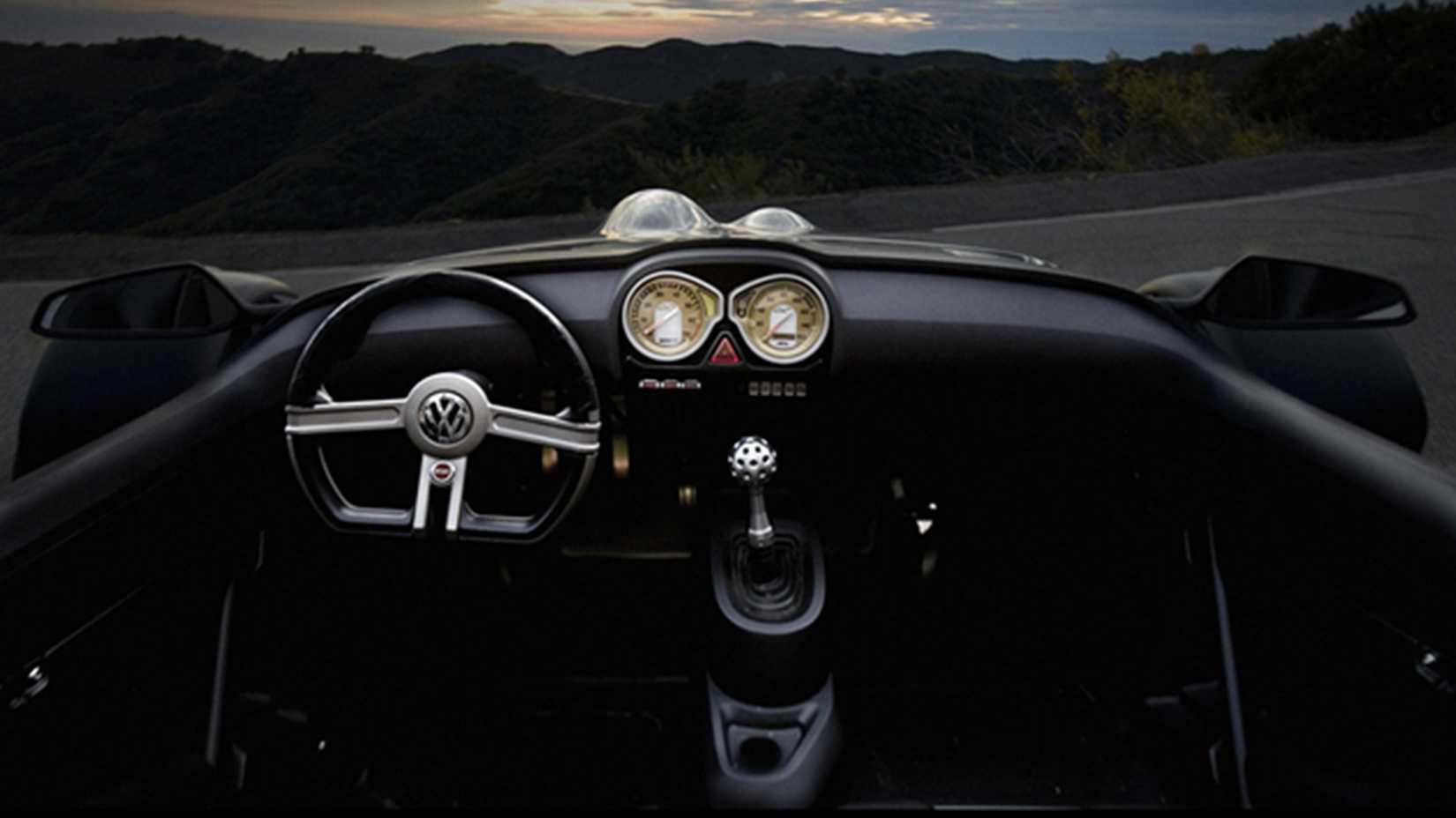 The VW GX3 Concept Imagined A Sporty Three-Wheeler Blending Car And ...