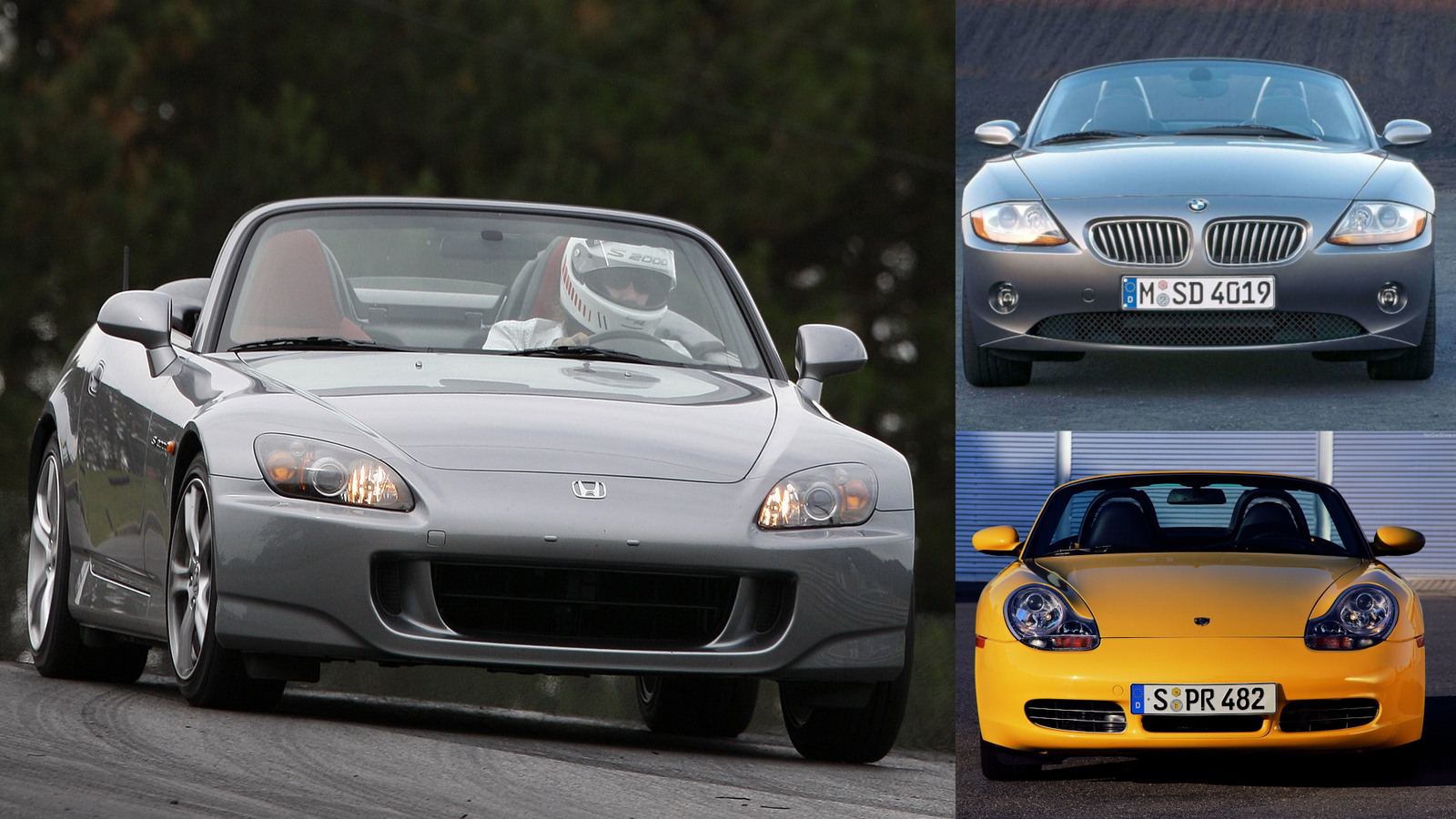 Honda S2000, BMW Z4, And Porsche Boxster: Used Car Comparison