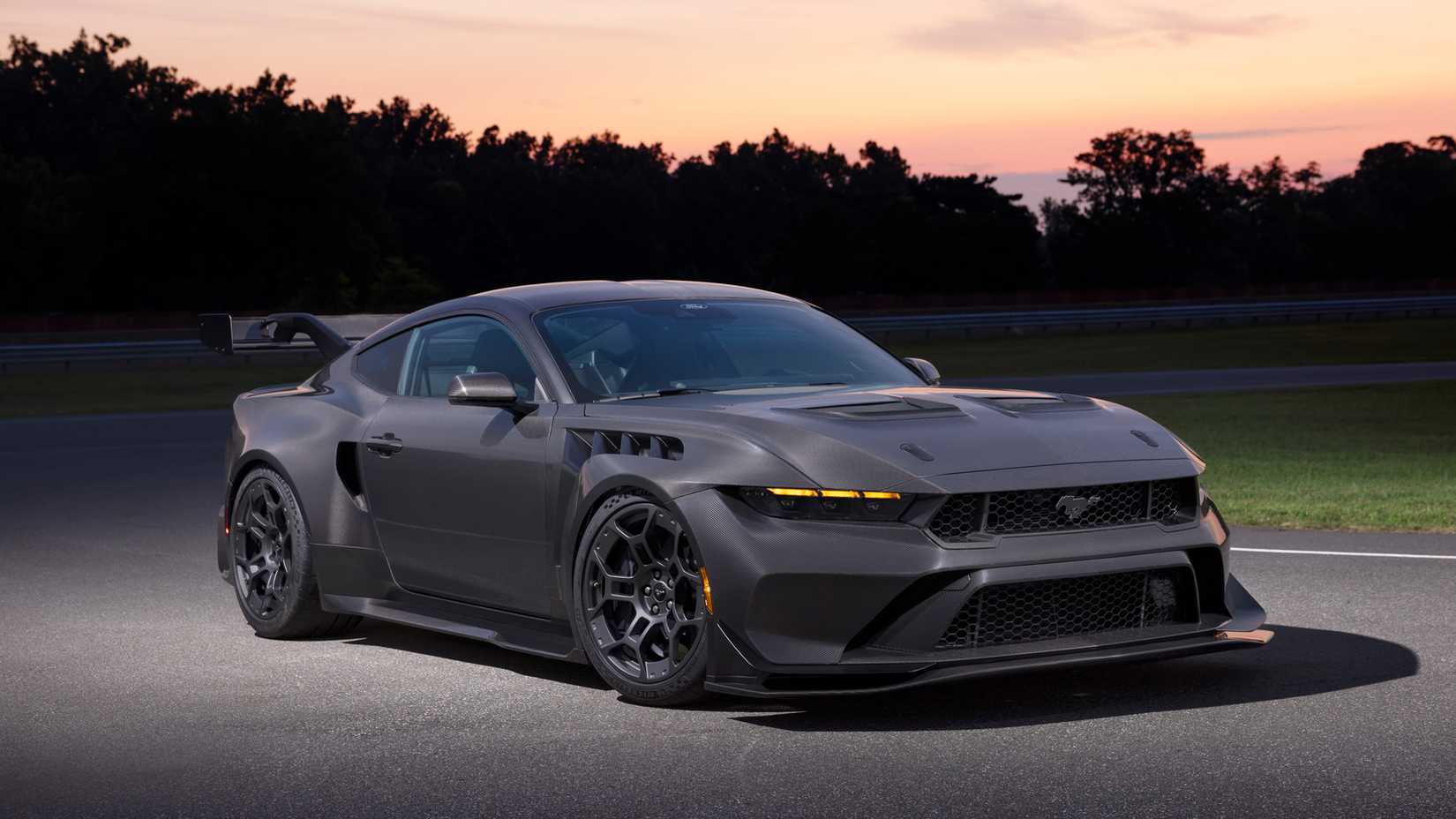 Ford Mustang GTD Liquid Carbon Debuts During Monterey Car Week