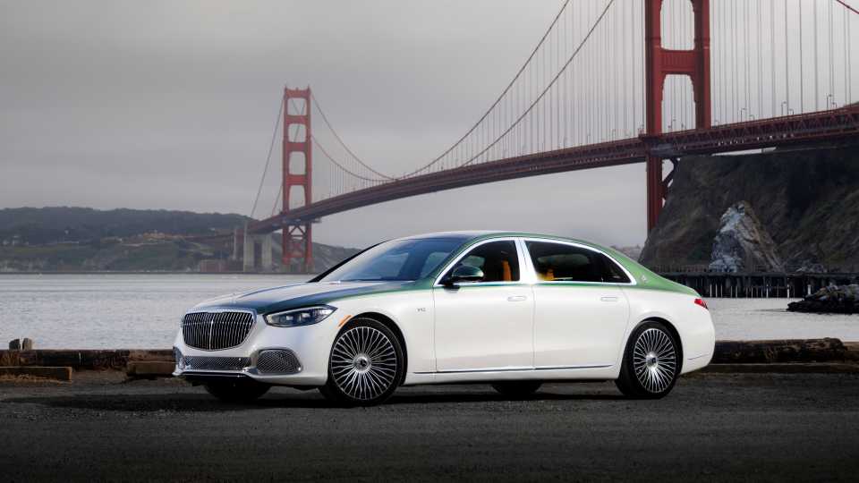 Mercedes-Maybach S680 Edition Emerald Isle Celebrates California At ...