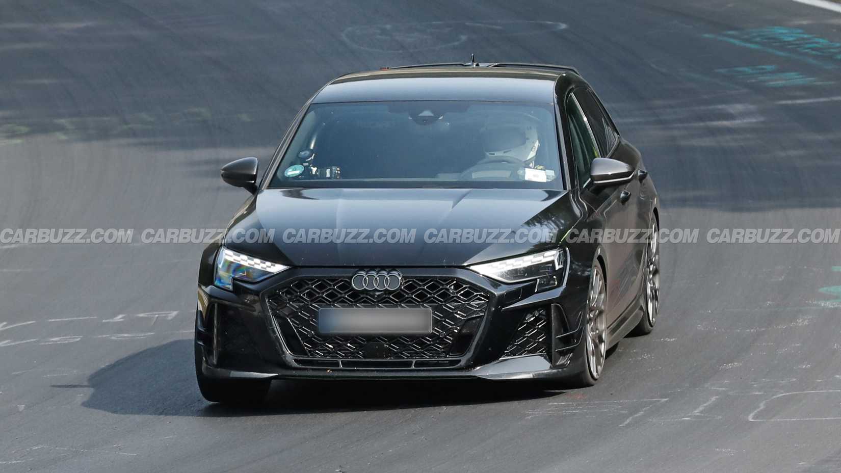 Audi RS3 GT Spied Burning Up Its Brakes During Nurburgring Hot Laps