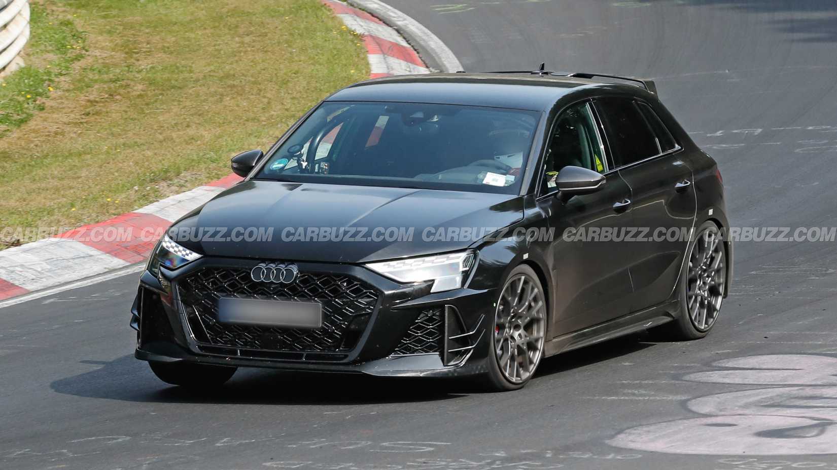 Audi RS3 GT Prototype Spied Testing Hard At The Nurburgring