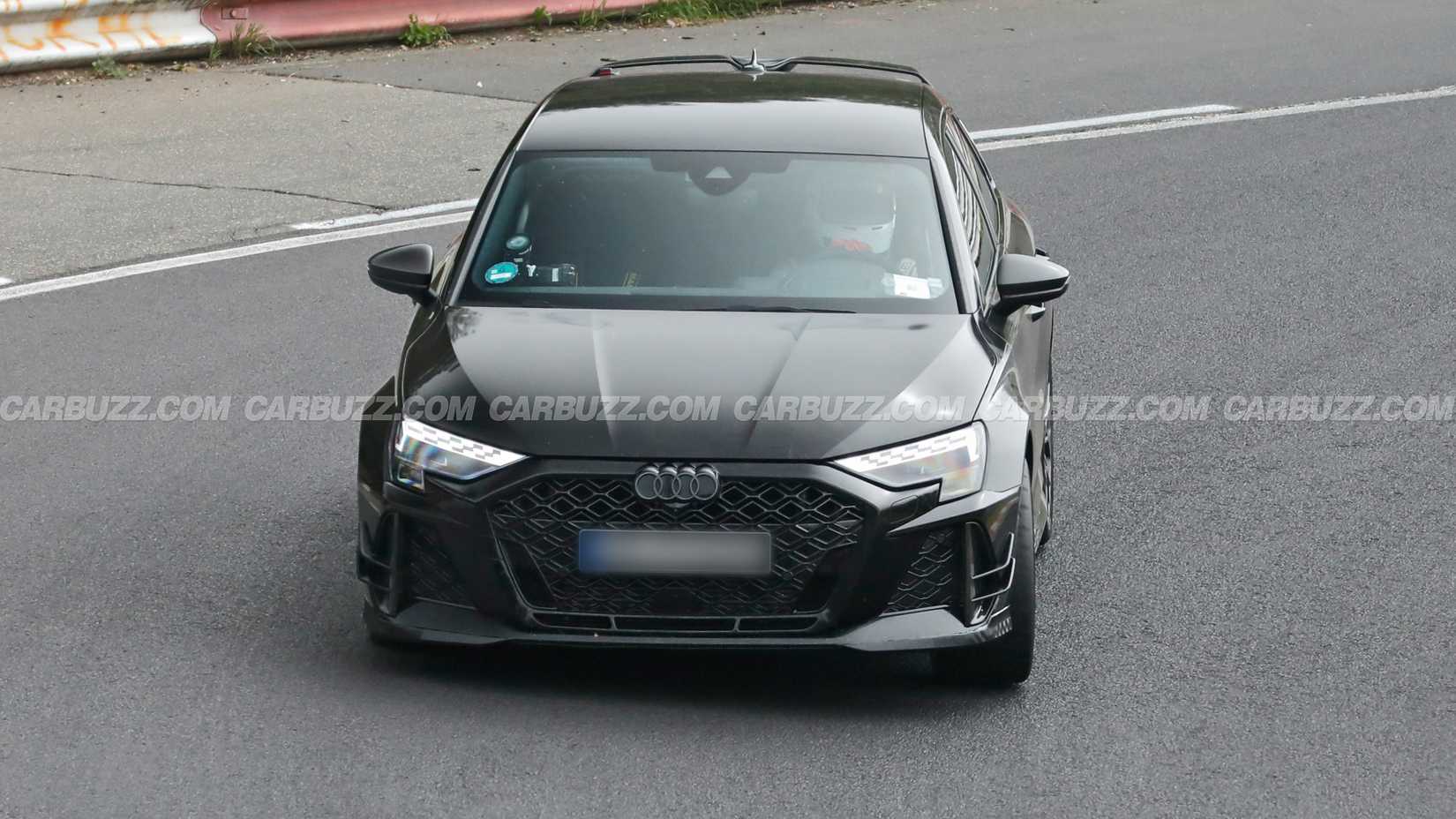 Audi RS3 GT Prototype Spied Testing Hard At The Nurburgring