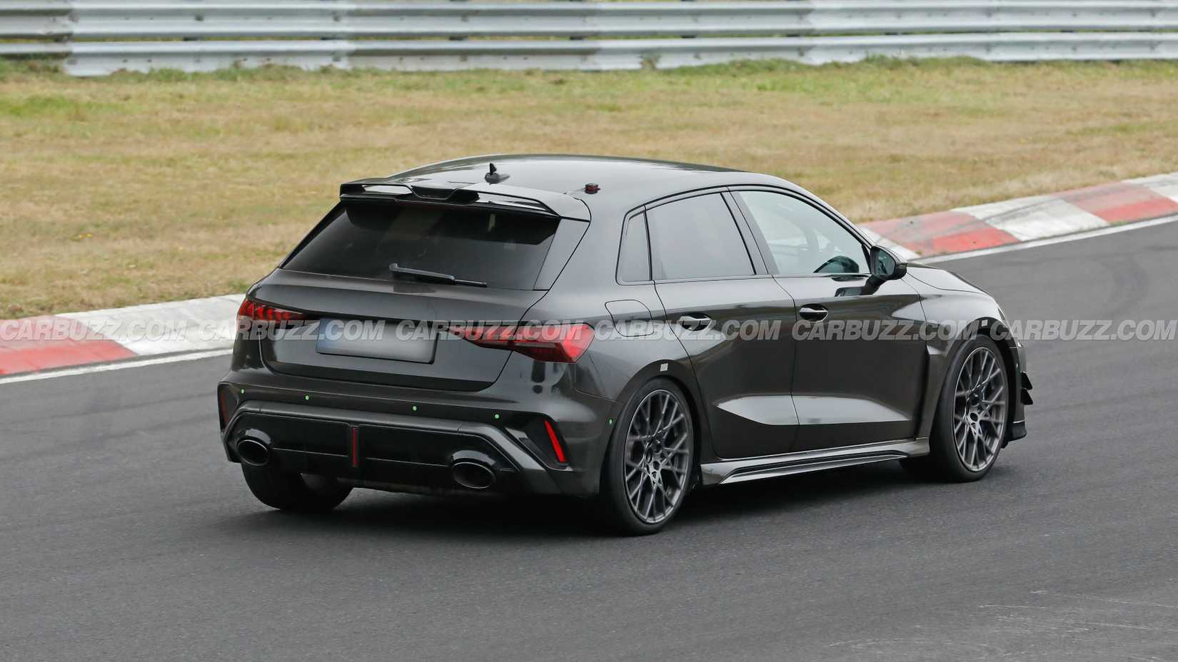 Audi RS3 GT Spied Burning Up Its Brakes During Nurburgring Hot Laps