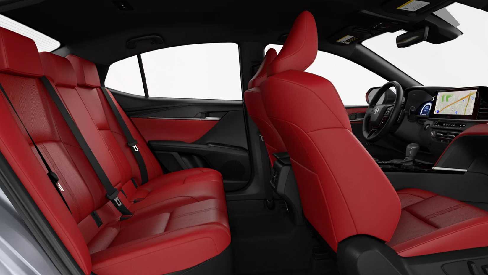 Toyota Camry Red Interior: A Gallery of Images
