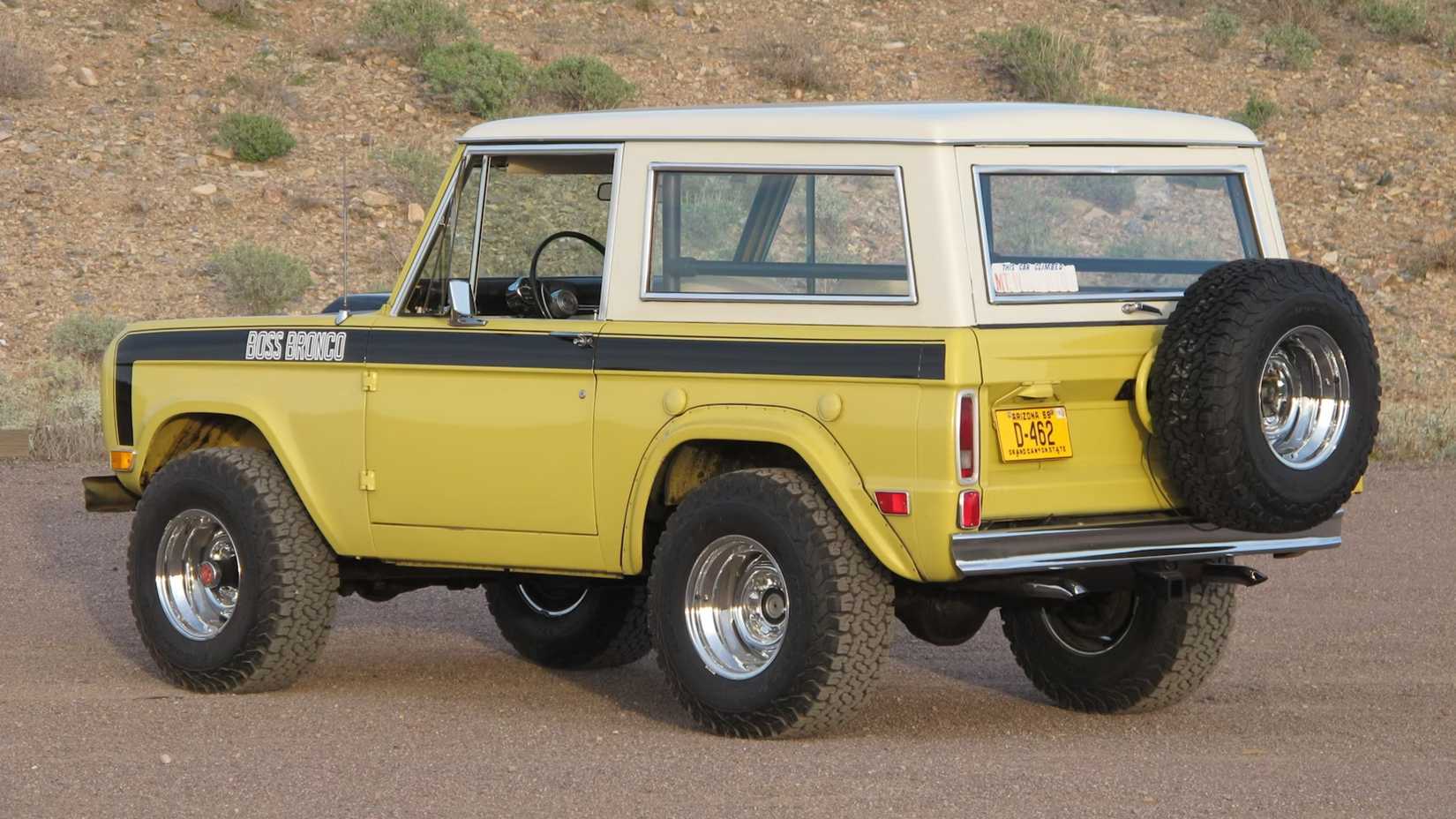 1992 Ford Bronco Boss Concept: A Glimpse into the Future of City ...