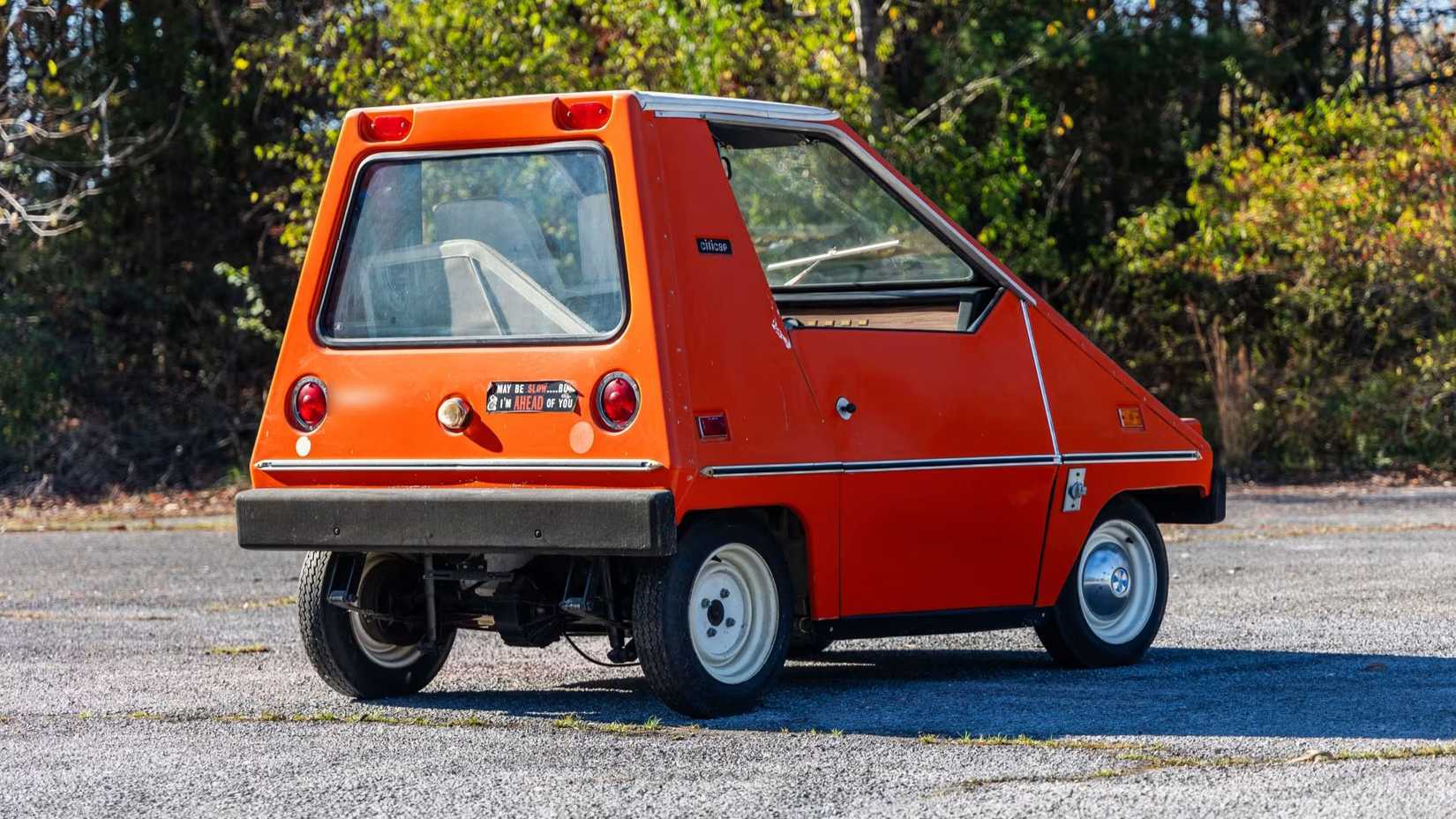 The Sebring Vanguard CitiCar EV Looked Like A Rolling Doorstop But ...
