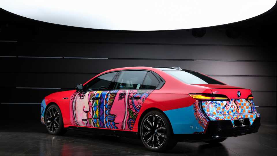 BMW And Lee Kun-Yong Deliver The Latest Art Car In Seoul