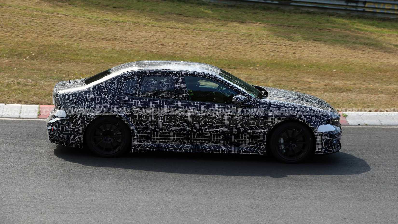 Next-Generation BMW M3 EV Spied Testing Hard At The Nurburgring