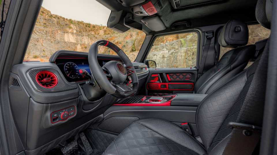 Brabus Builds A Lifted And Streched 6x6 G-Class Pickup