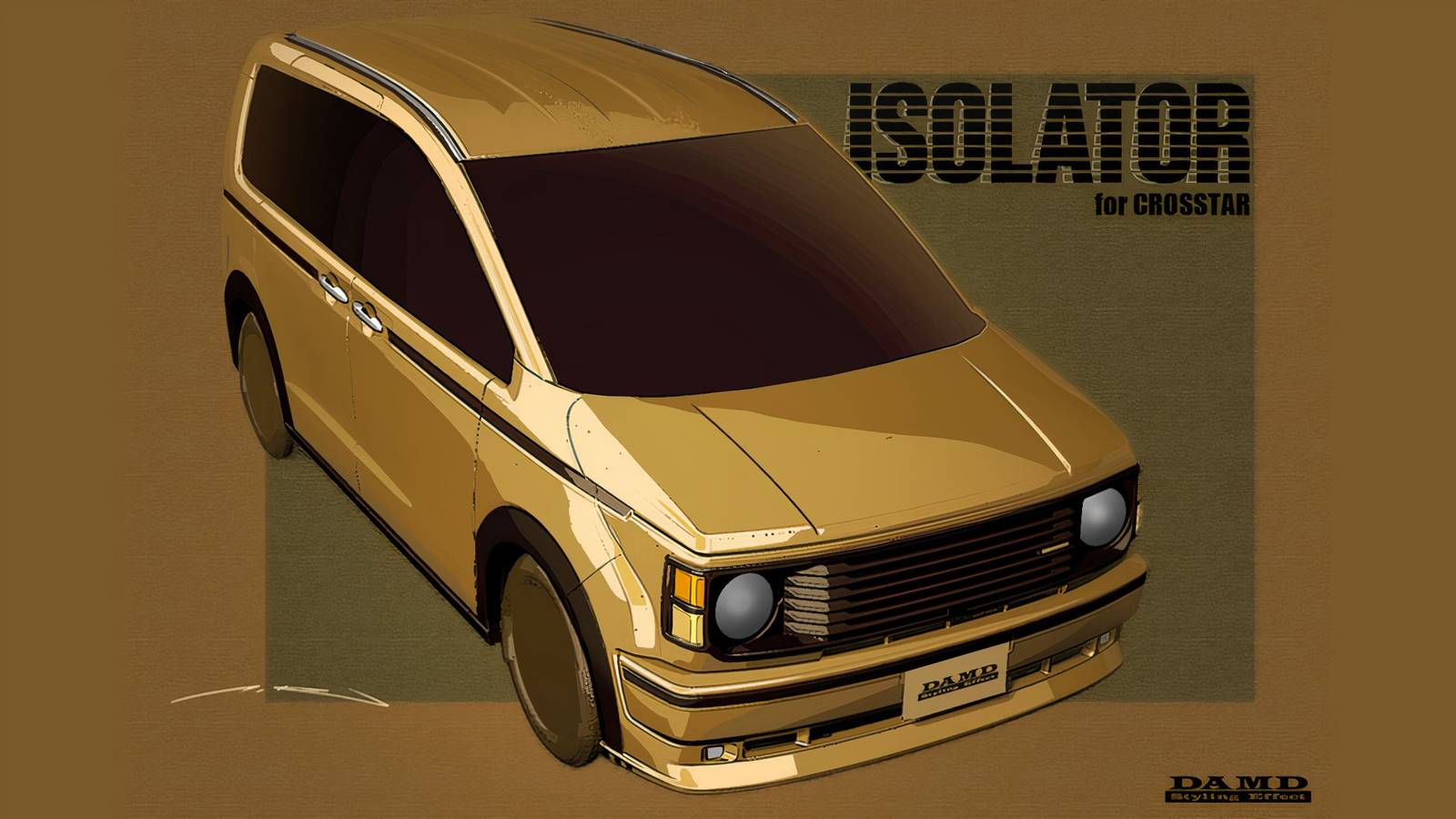 DAMD Introduces An American Van–Style Kit For The JDM Honda Freed