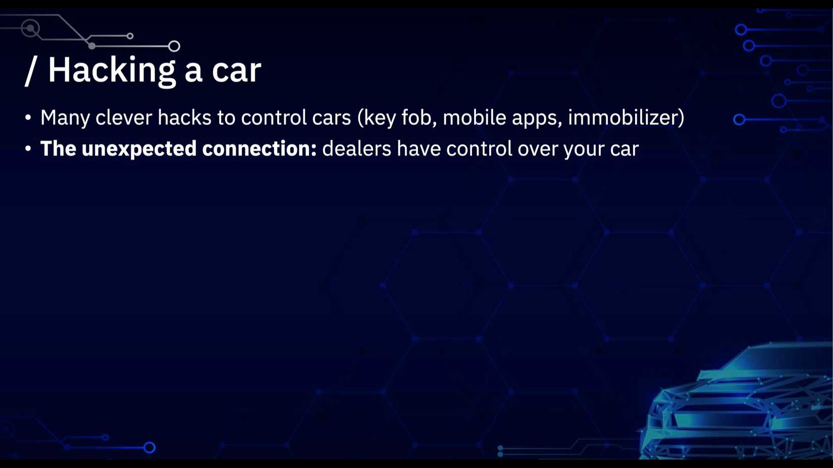 Cybersecurity Pro Shows How Connected Cars Can Be Hacked Through Dealership
