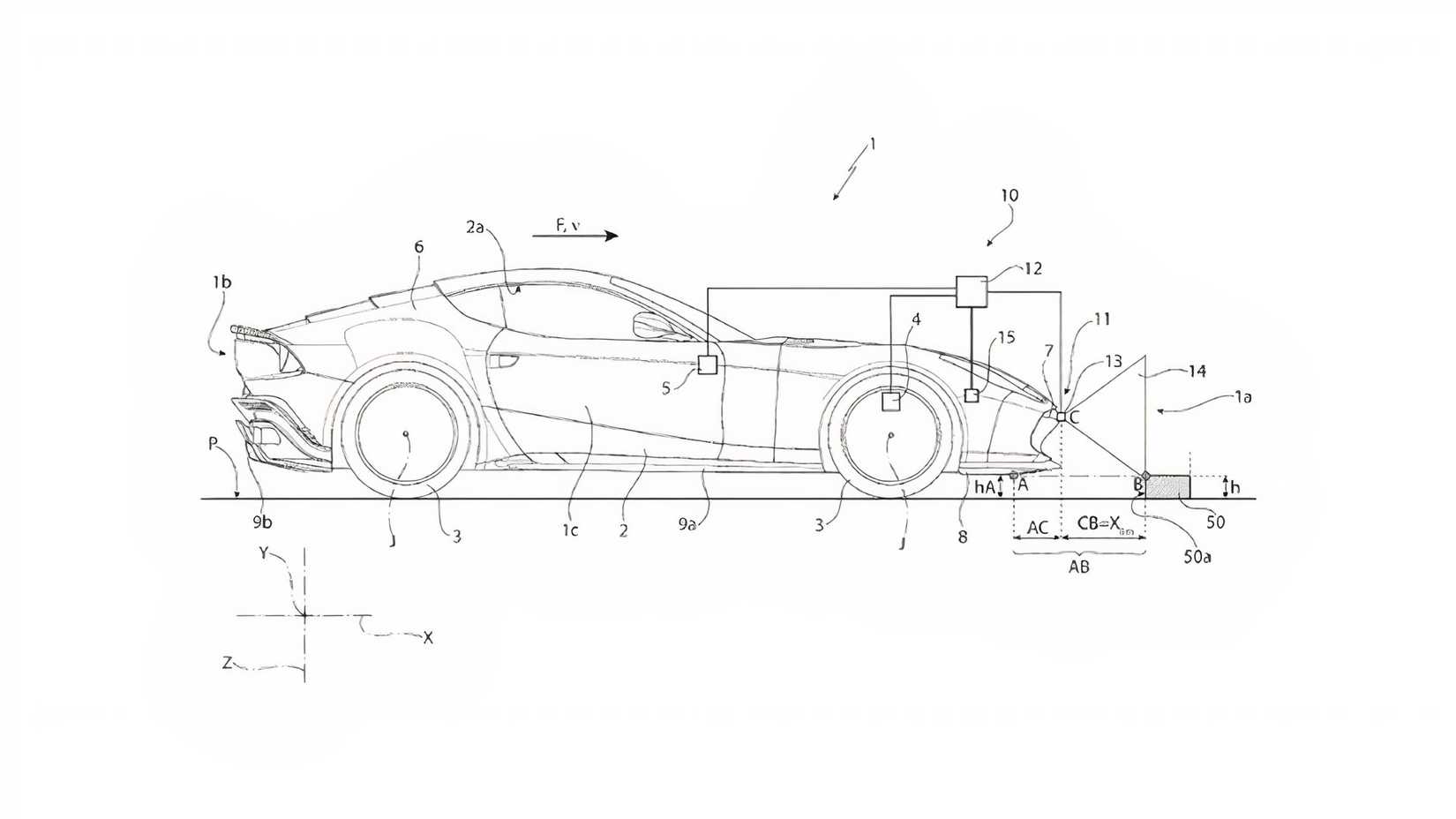 Ferrari Patents Autobrake System Designed To Protect Low Hanging Bumpers