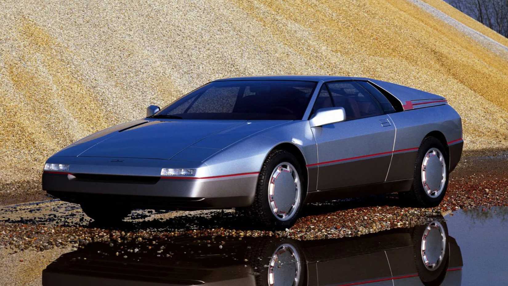 The Ford Maya Was A Series Of Wedge-Shaped Concepts From Italdesign