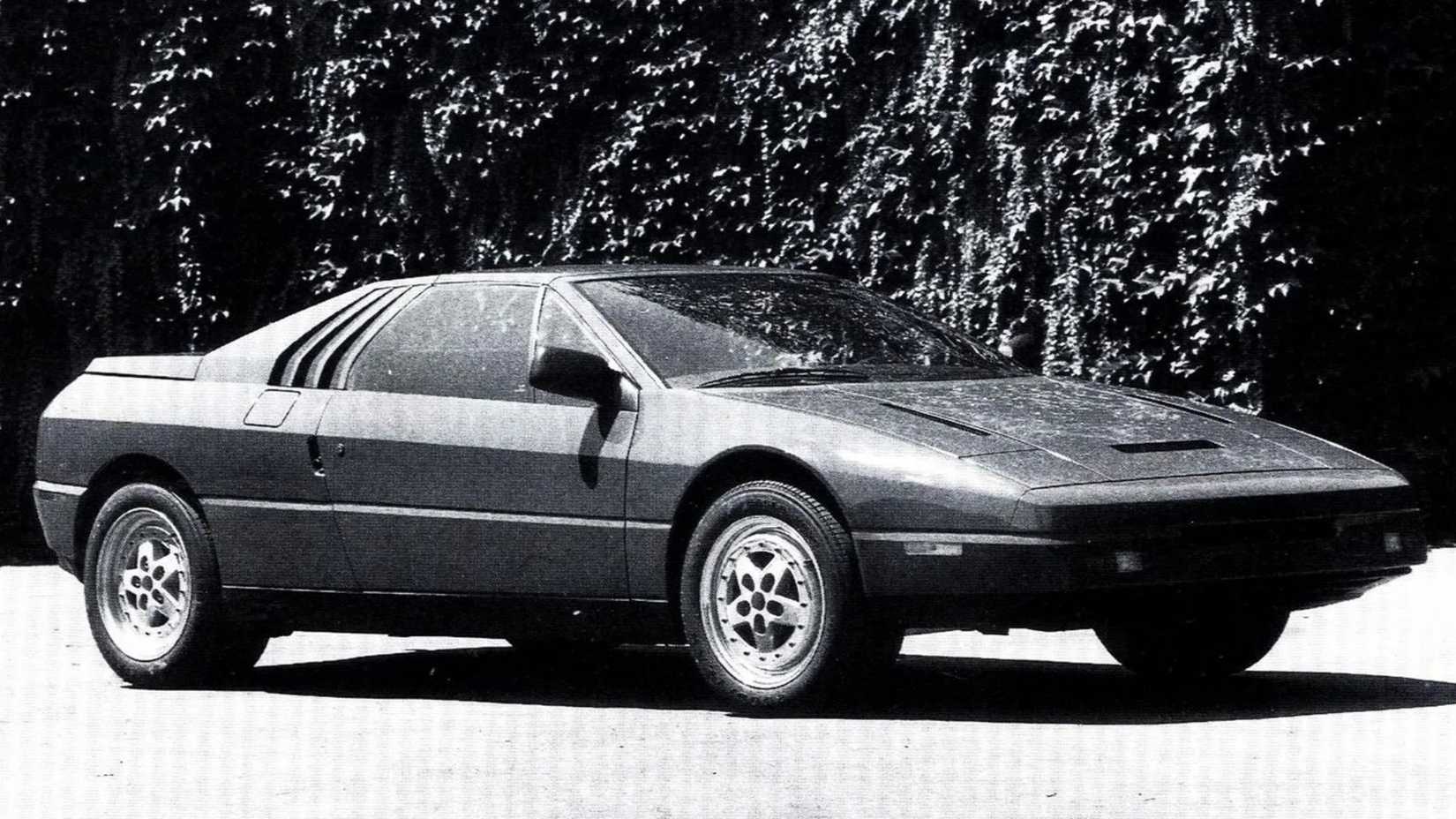 The Ford Maya Was A Series Of Wedge-Shaped Concepts From Italdesign